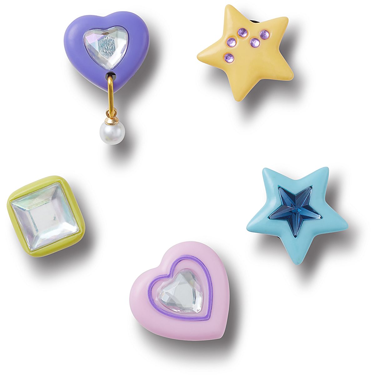 Crocs Dazzling Gems Jibbitz 5-Pack | Academy