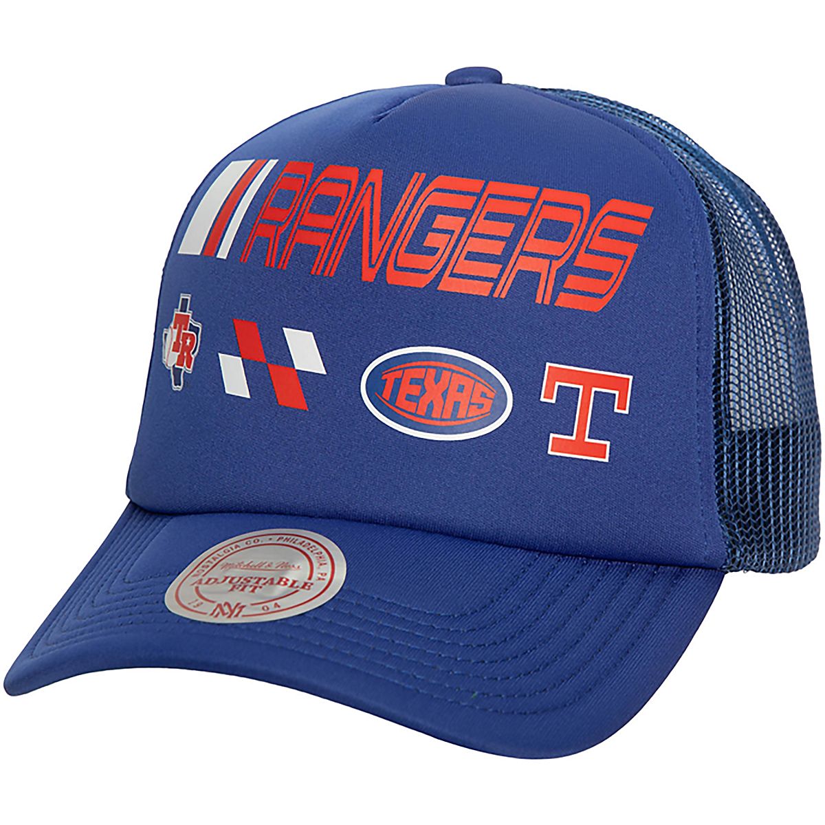 Mitchell & Ness Men's Texas Rangers Speedway Trucker Cap | Academy