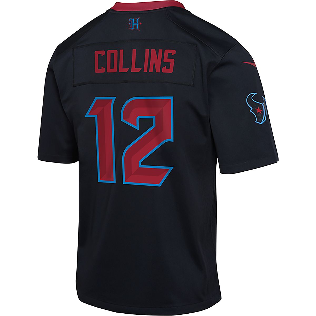Nike Kids' Houston Texans Nico Collins Color Rush Alternate Game Jersey ...