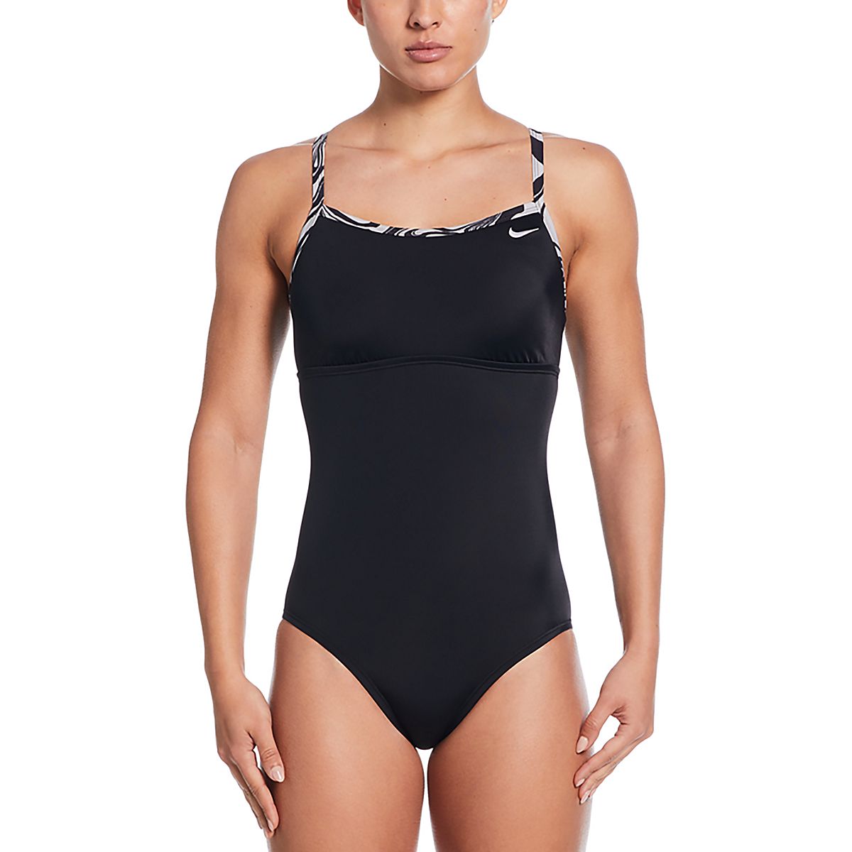 Nike Women's Swirl Racerback Swimsuit | Academy