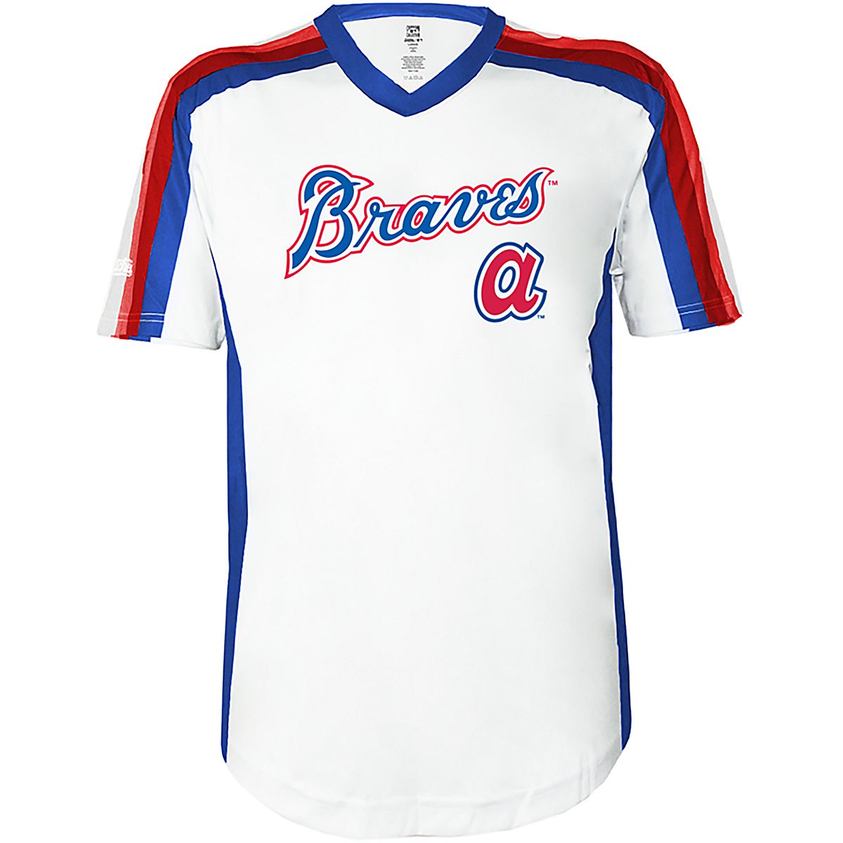 Stitches Boys' Atlanta Braves RBI Shirzy Short Sleeve T-shirt | Academy