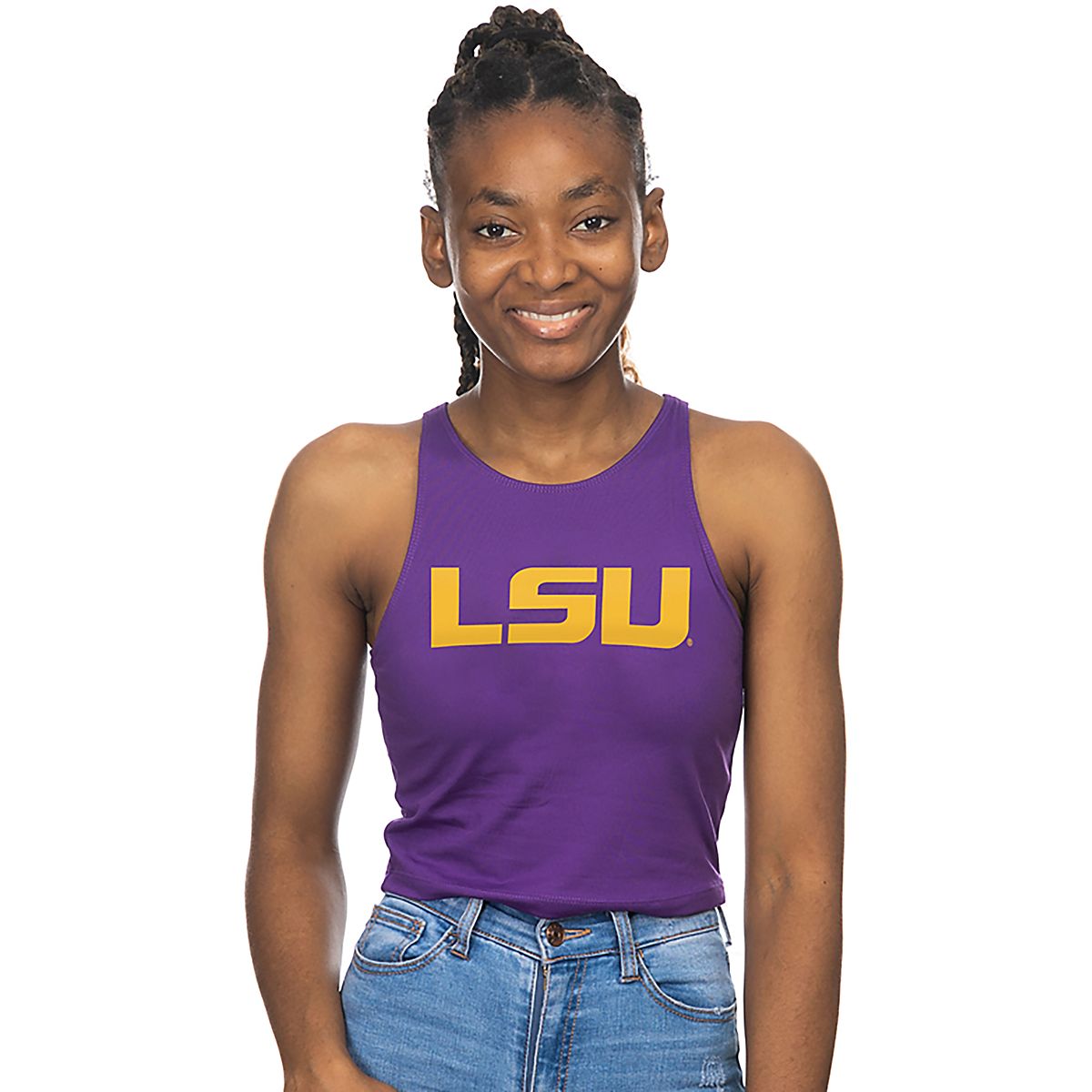 ZooZatz Women's LSU Tigers Logo Tank Top | Academy