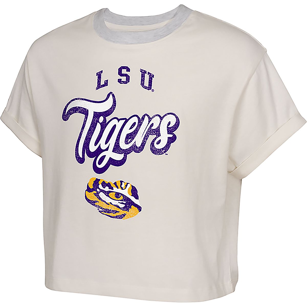Outerstuff Girls' LSU Coin Toss T-shirt | Academy