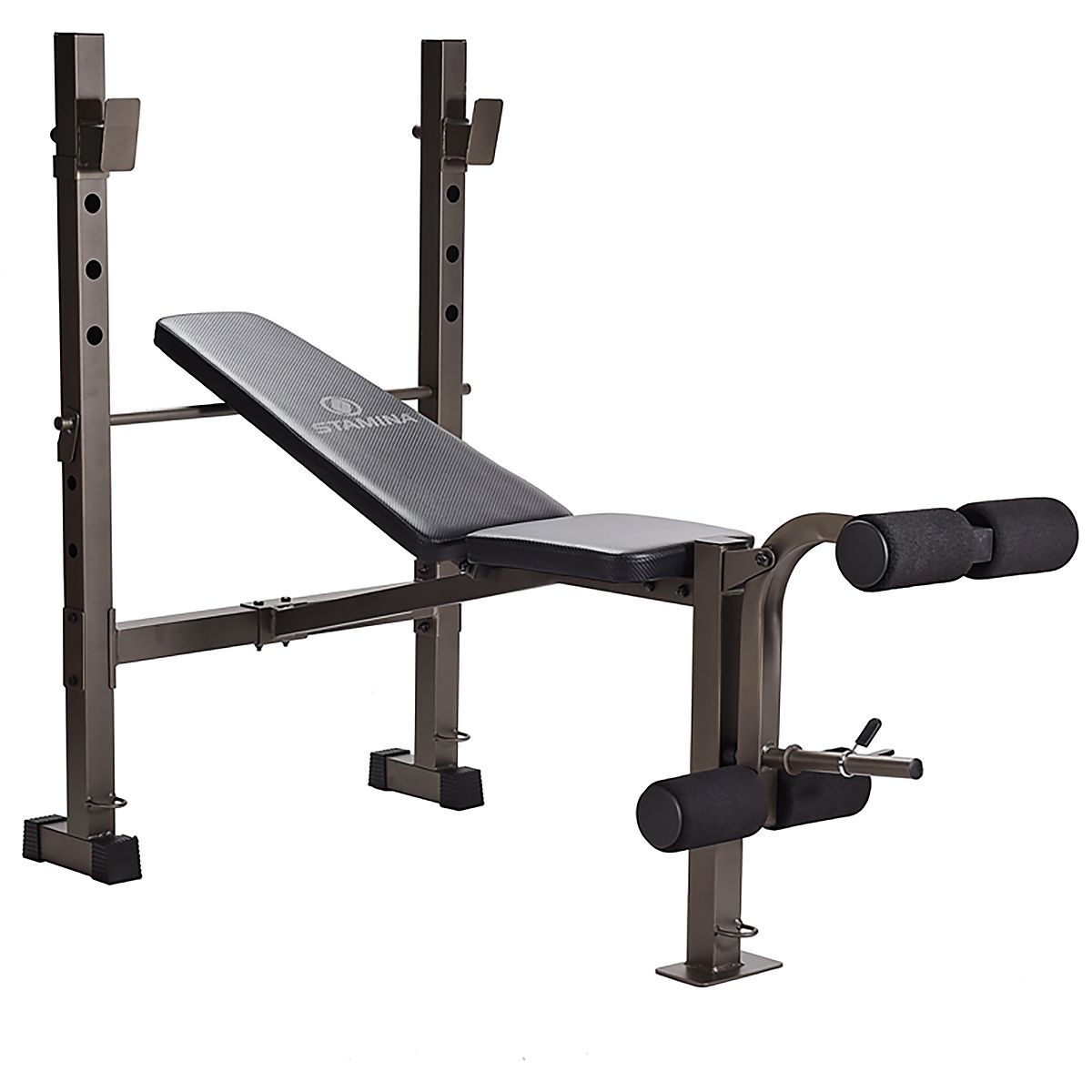 Stamina Bench and Rack Combo Weight Set | Academy