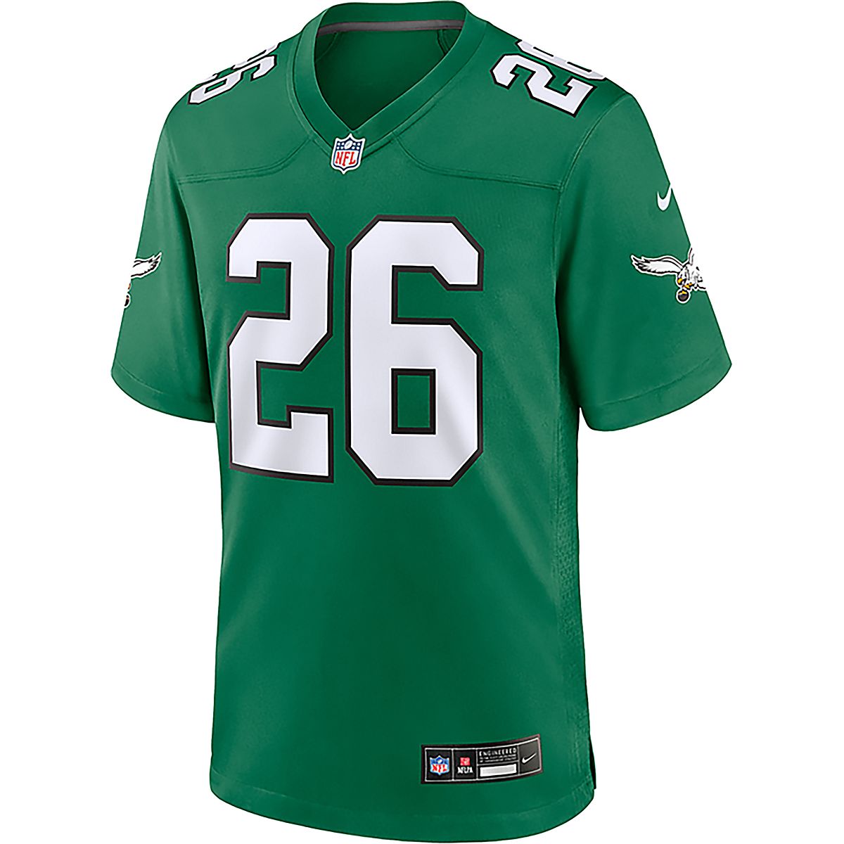 Nike Men's Eagles Saquon Barkley Alt 2 Game N&N Jersey | Academy