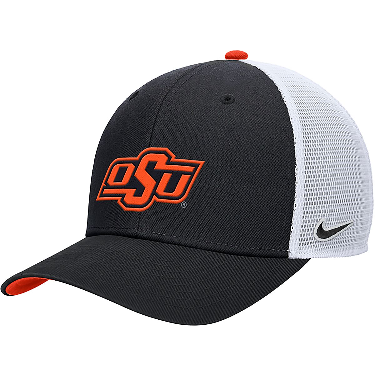 Nike Men's Oklahoma State Rise Structured Adjustable Mesh Cap | Academy