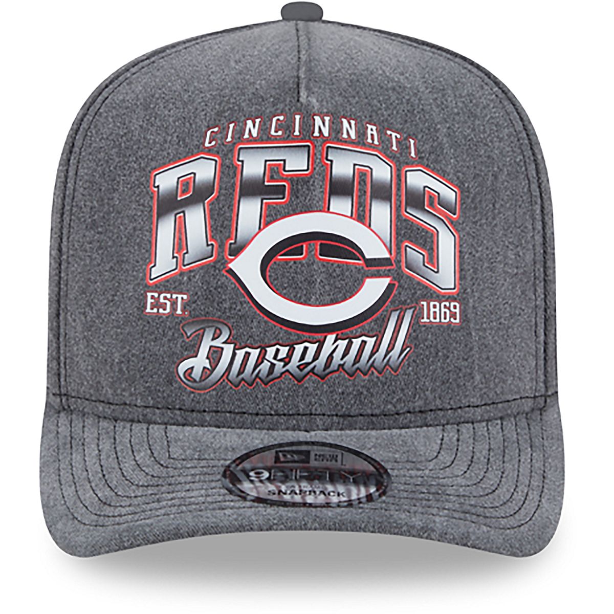 New Era Men's Cincinnati Reds Washed 9FIFTY Cap | Academy