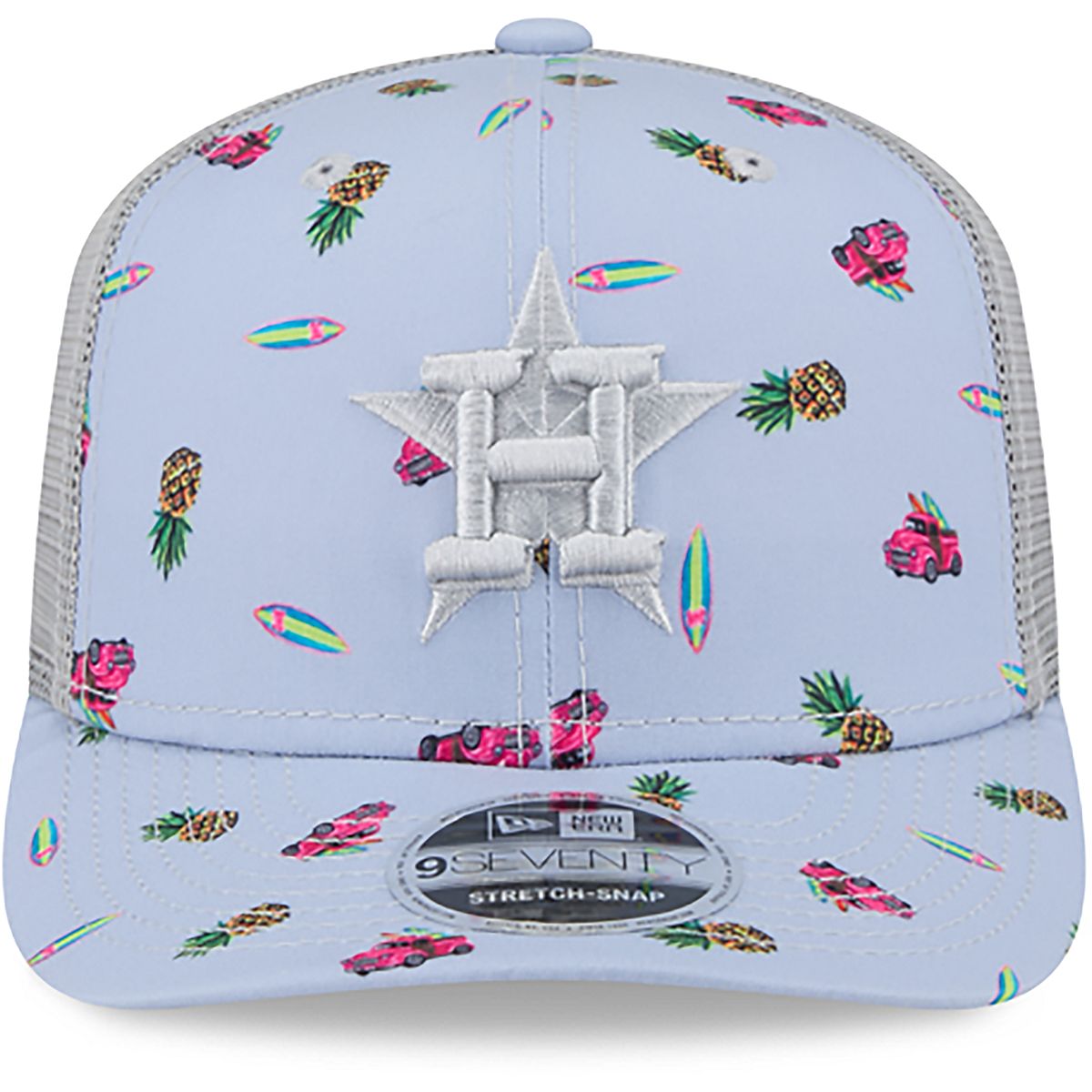 New Era Men's Houston Astros Pineapple Pattern 9SEVENTY Cap | Academy
