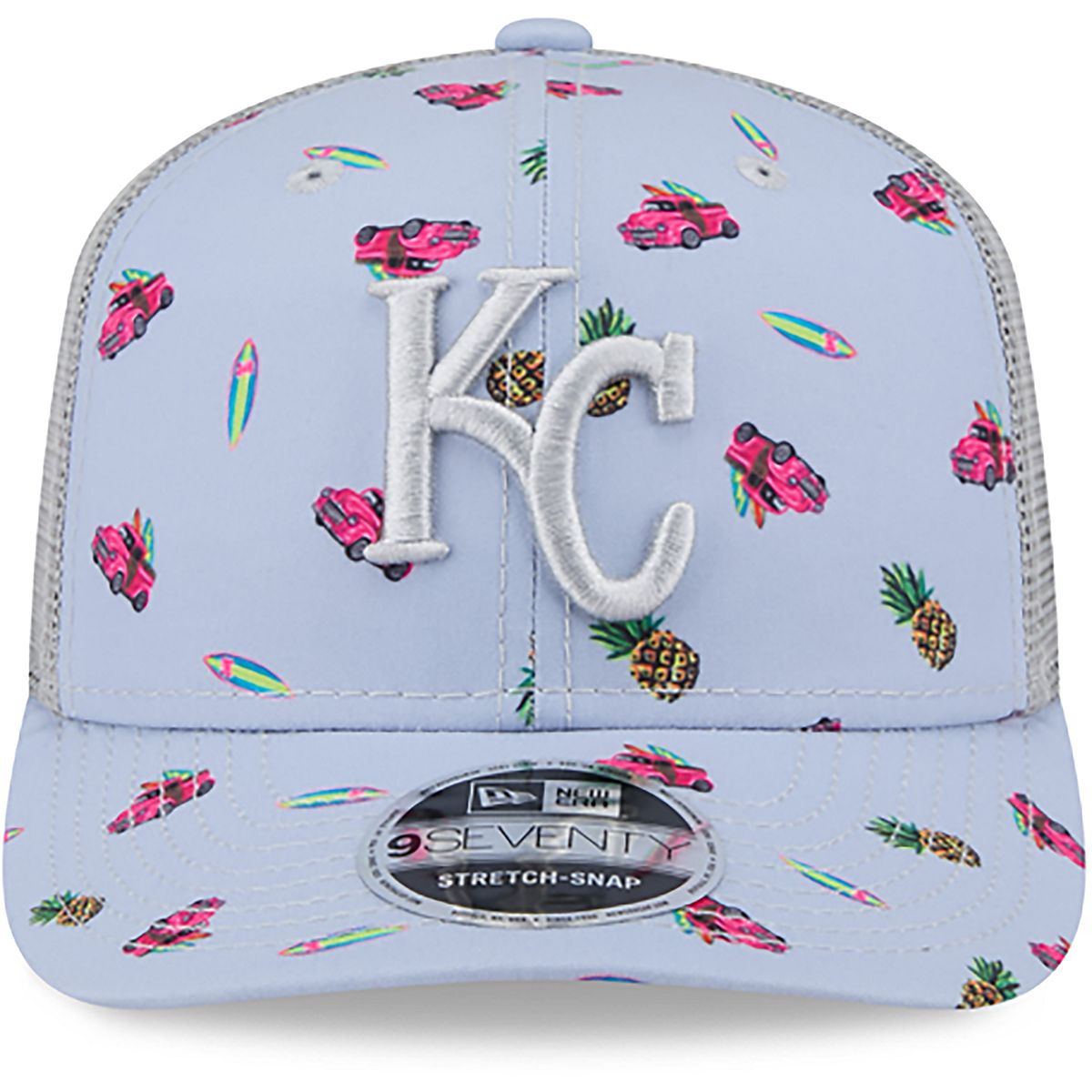 New Era Men's Kansas City Royals Pineapple Pattern 9SEVENTY Cap | Academy