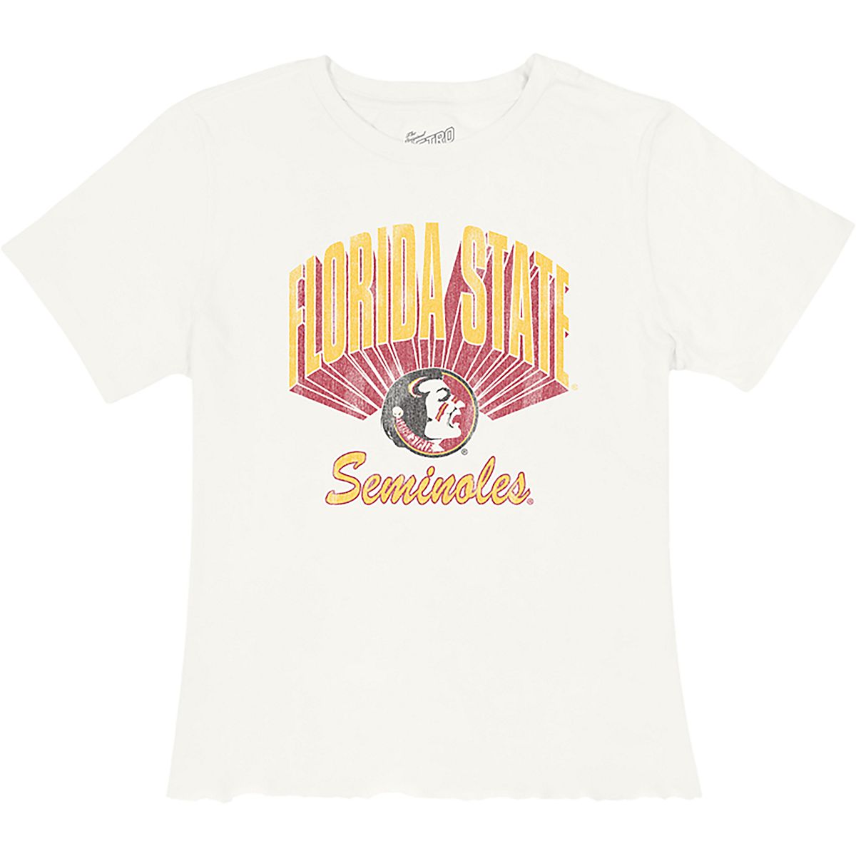 WILDCAT RETRO Women's Florida State Seminoles Retro Brand Vintage Crop ...