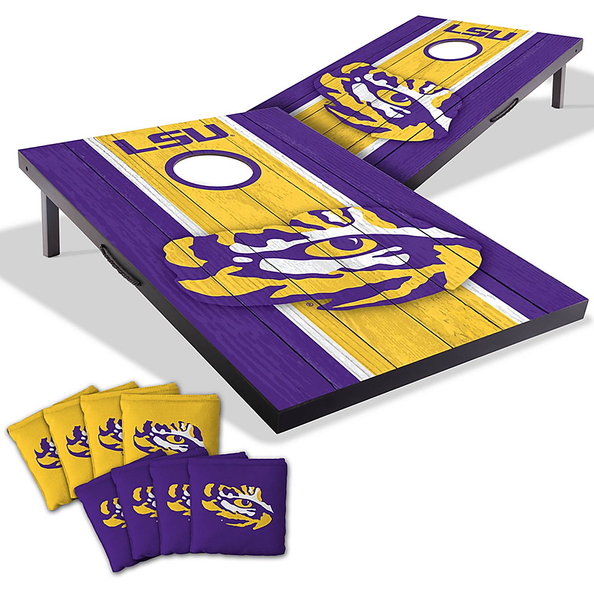 YouTheFan LSU Tigers 2 ft x 3 ft MDF Cornhole Set | Academy