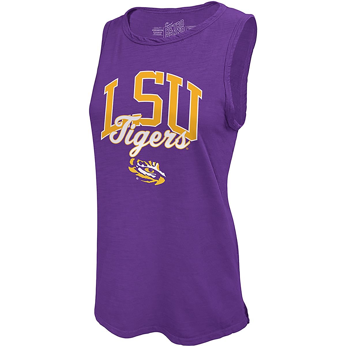 WILDCAT RETRO Women's LSU Tigers Retro Brand Slub Tank Top | Academy