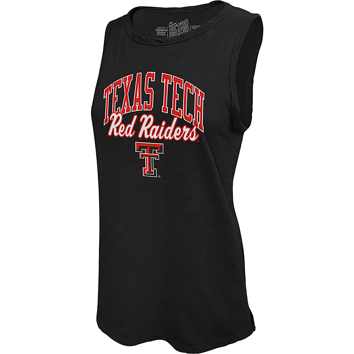 WILDCAT RETRO Women's Texas Tech Red Raiders Retro Brand Slub Tank Top ...