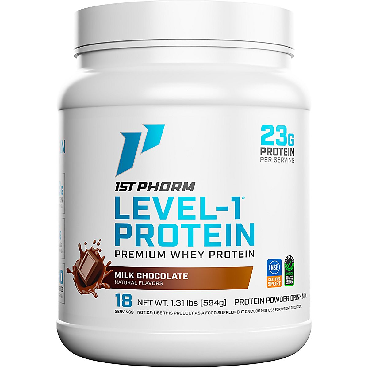 1st Phorm Level-1 Chocolate 1 lb. Protein Powder | Academy