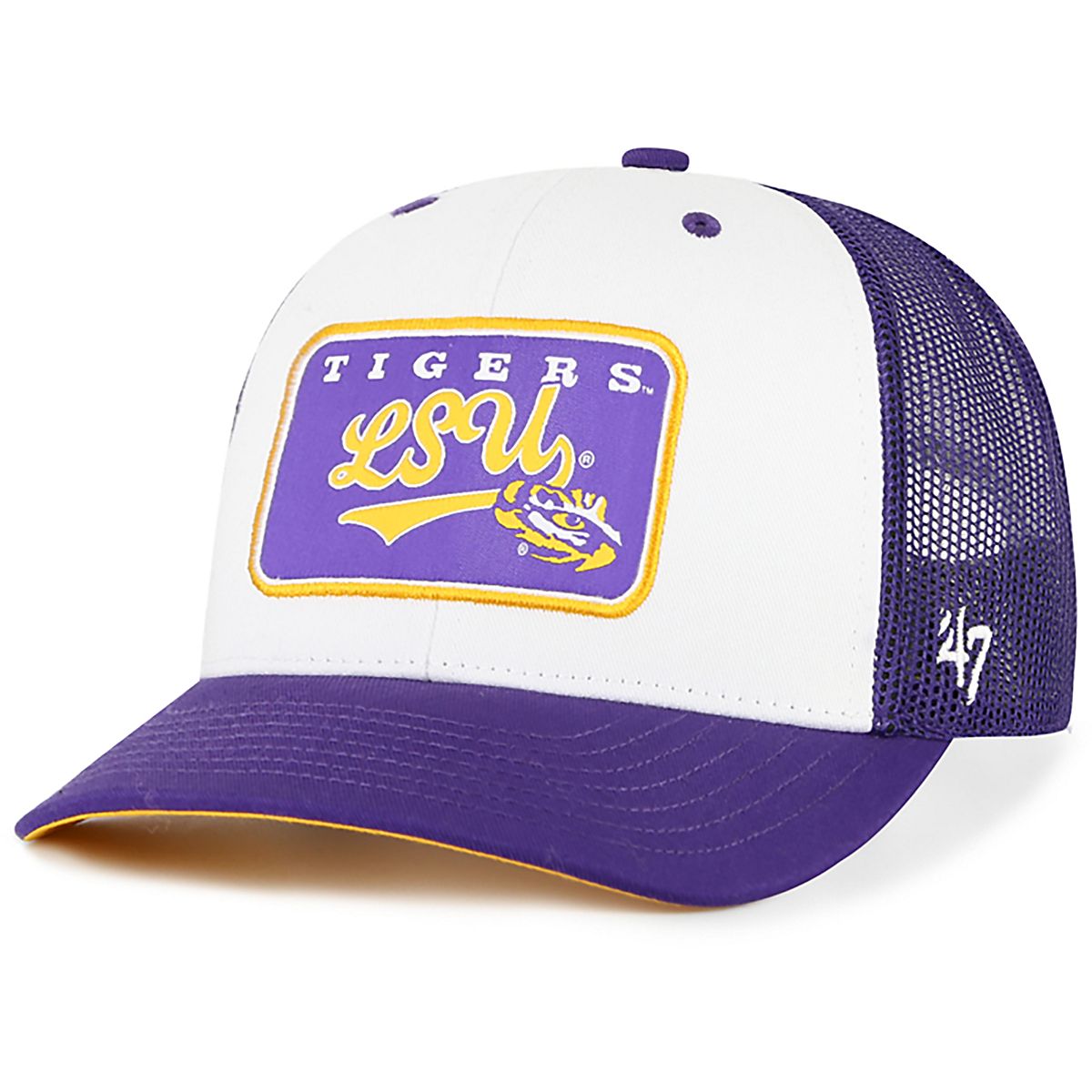 '47 LSU Tigers Kids' Trucker Benny Cap | Free Shipping at Academy