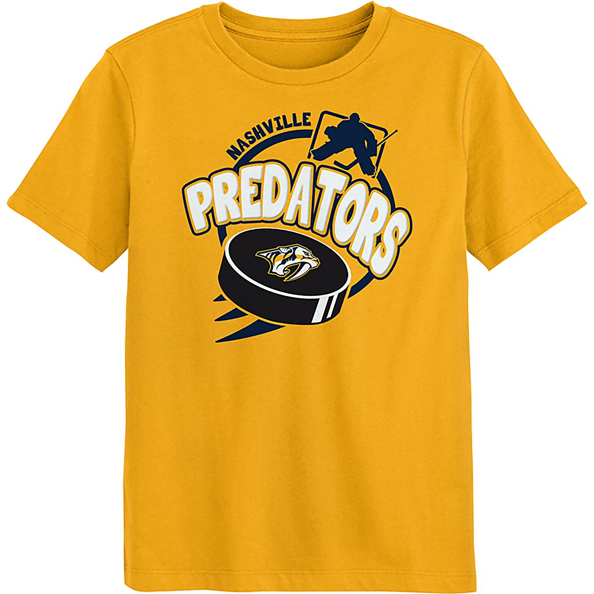 Outerstuff Boys' 4-7 Nashville Predators Slap Shot T-shirt | Academy