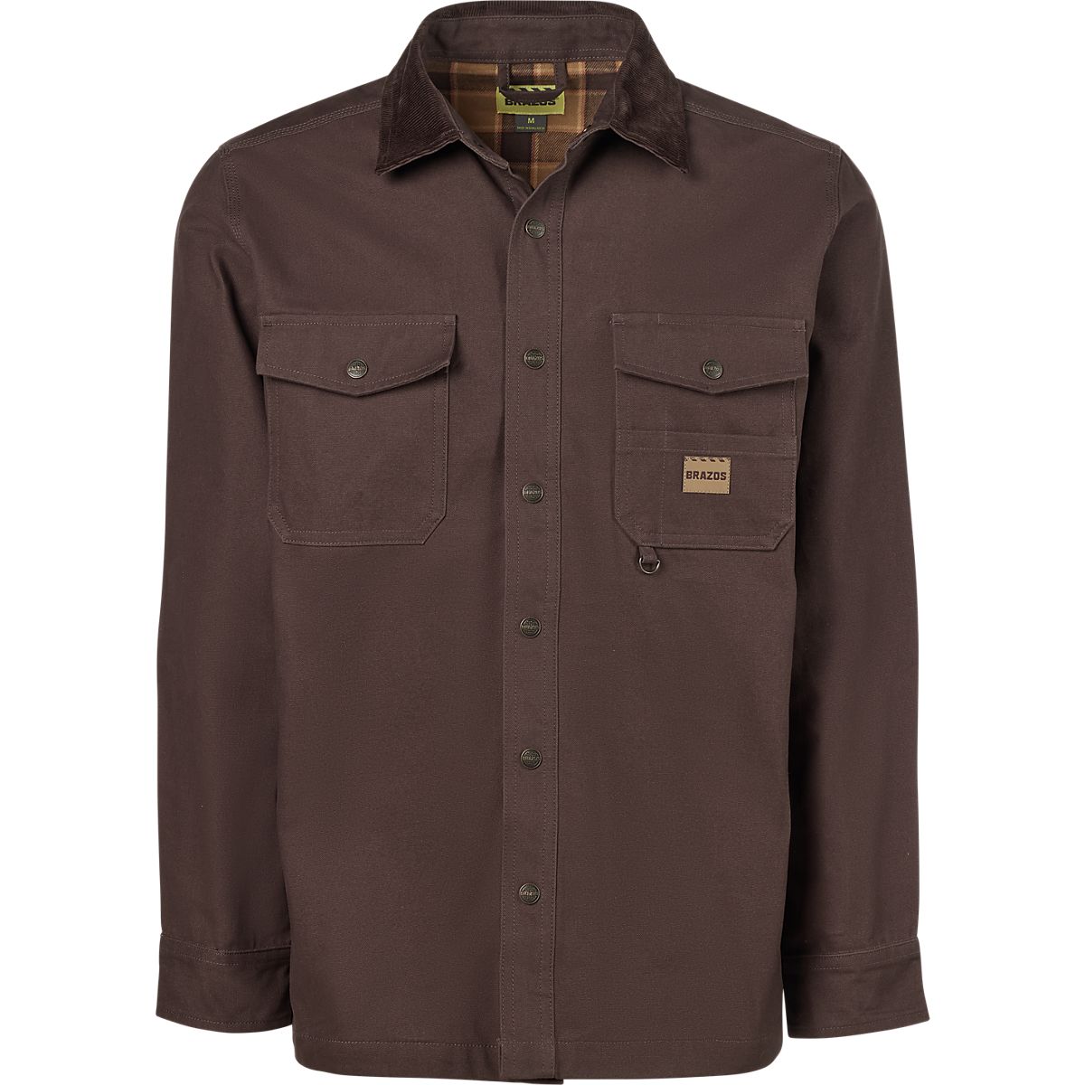 Brazos Men's Contractor Flannel Lined Shirt Jacket | Academy