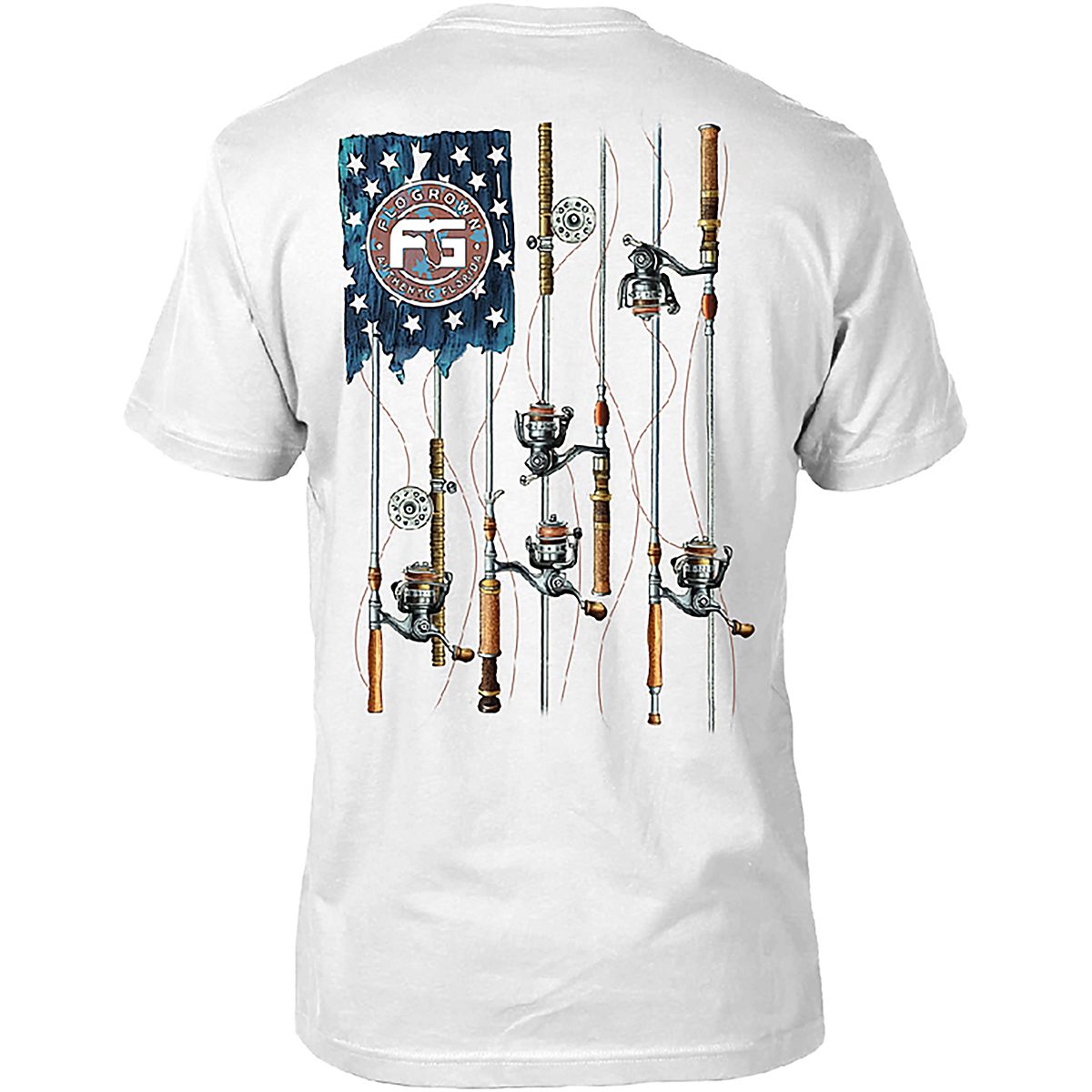 FLOGROWN Men's National Rods Short Sleeve T-shirt | Academy