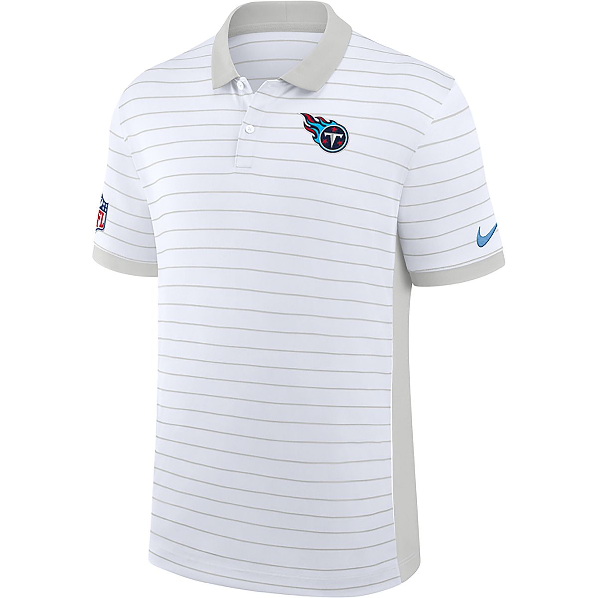 Nike Men's Titans DF Victory Stripe Polo Shirt | Academy