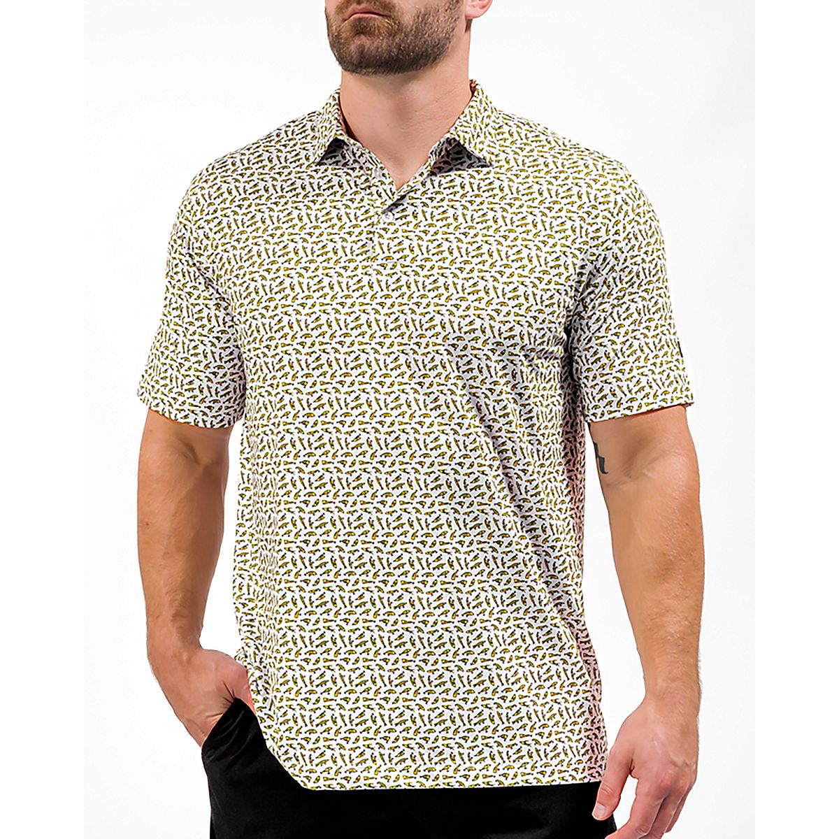 Waggle Men's Tacklebox Polo Shirt | Academy