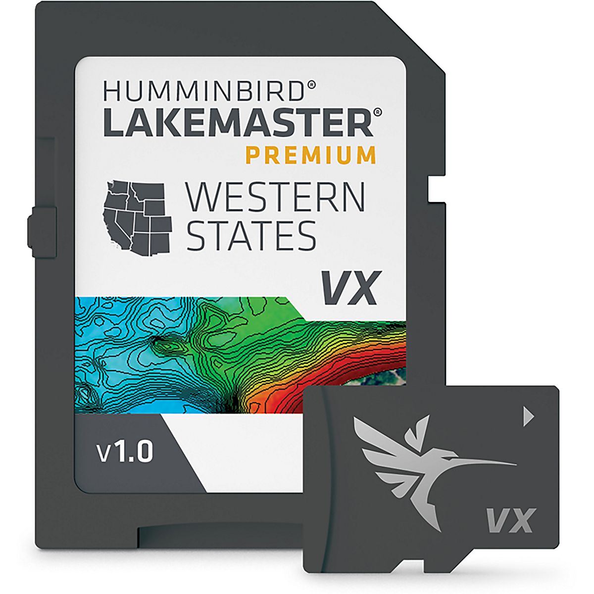 Humminbird LakeMaster Premium Western States V1 Micro SD Card | Academy