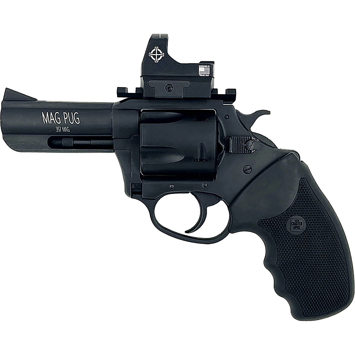 Charter Arms Mag Pug .357 Mag 3 in 5-Round Revolver with Red Dot | Academy