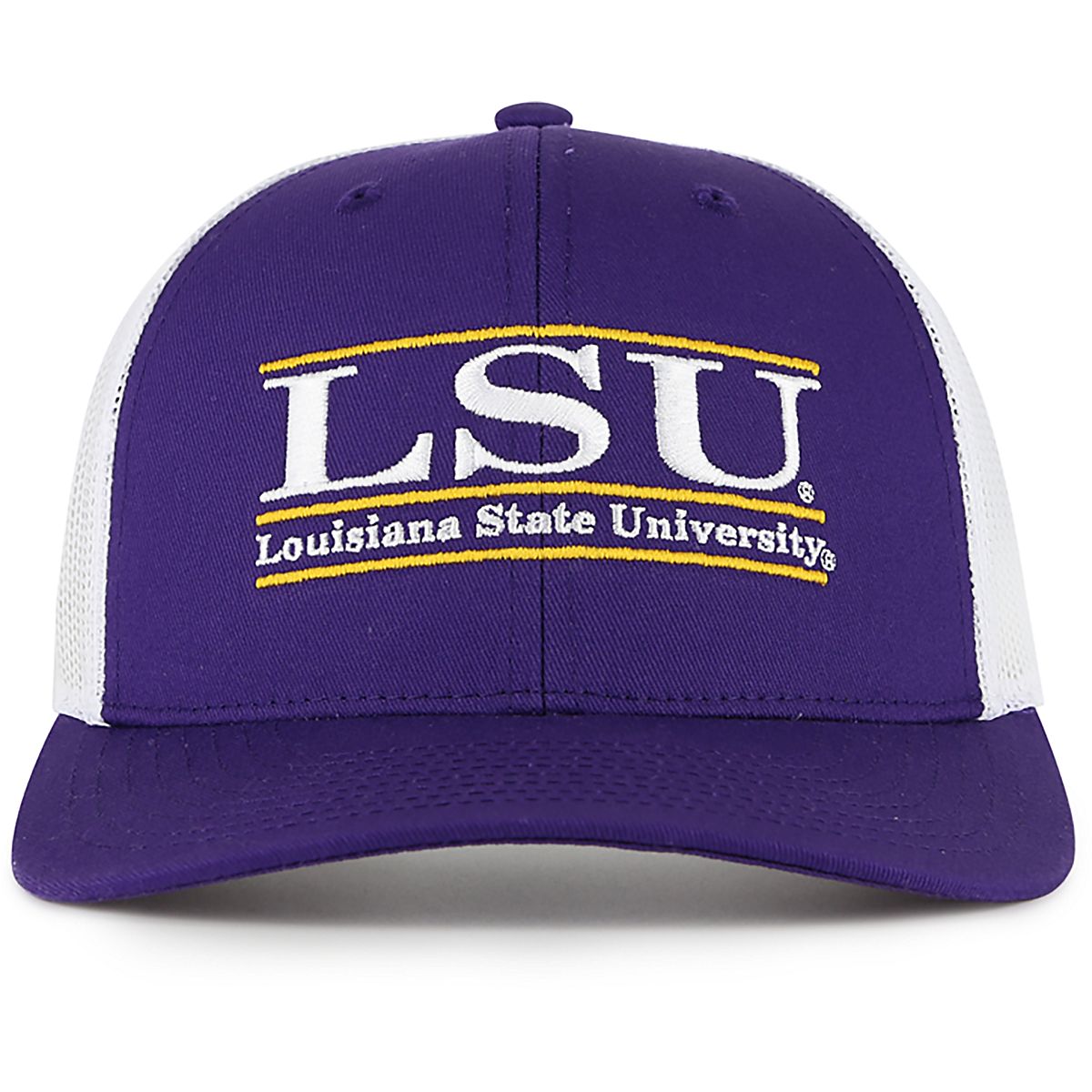 The Game Adults' LSU Tigers Bar Everyday Trucker Cap | Academy