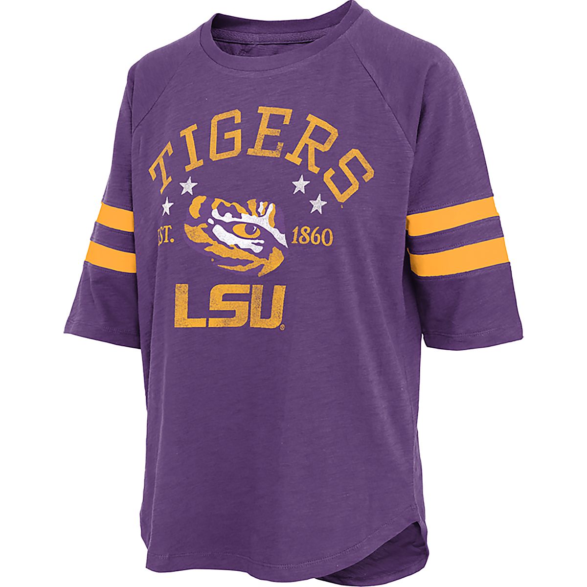Pressbox Women's LSU Academy Slub T-shirt | Academy