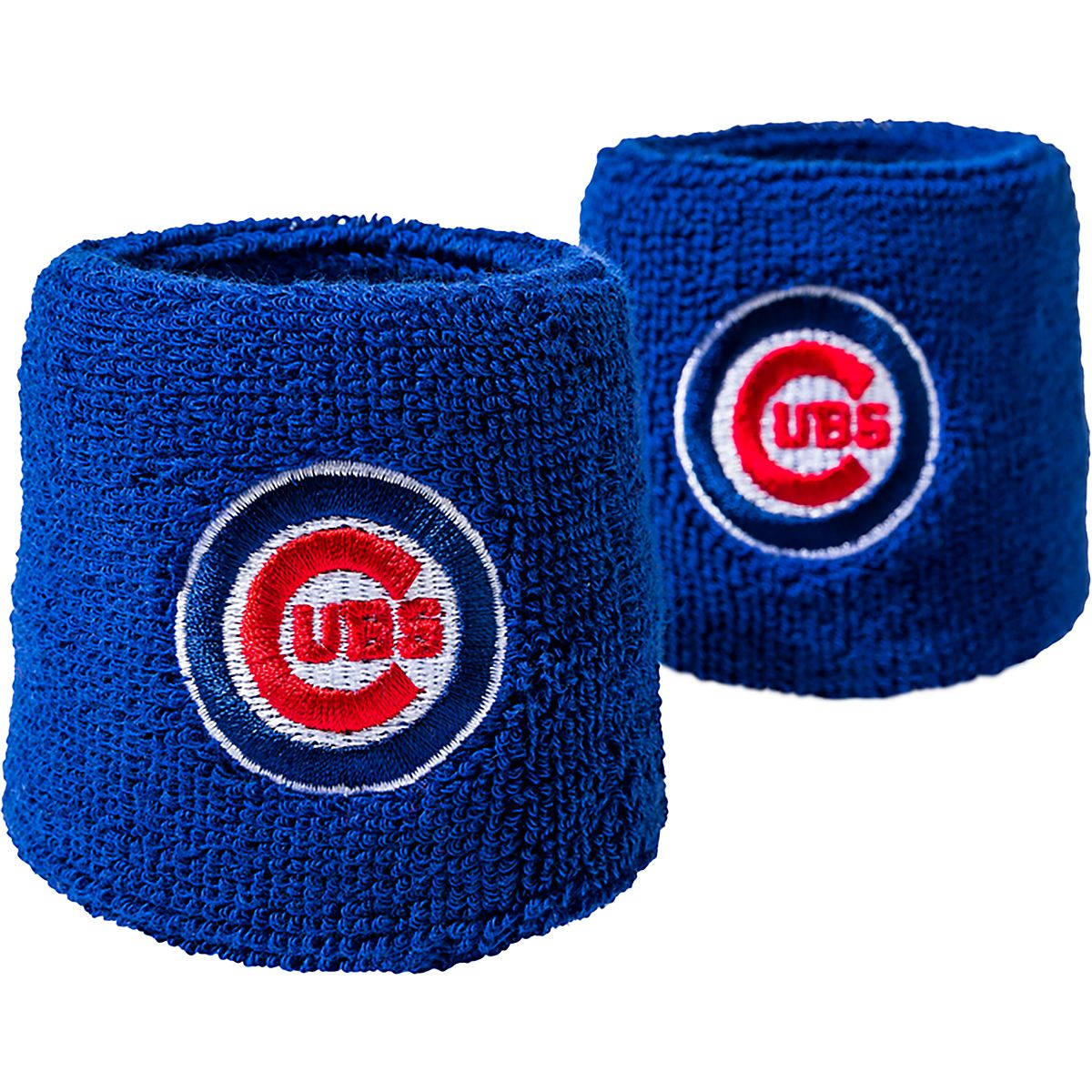 Franklin Chicago Cubs Embroidered Wristbands | Academy