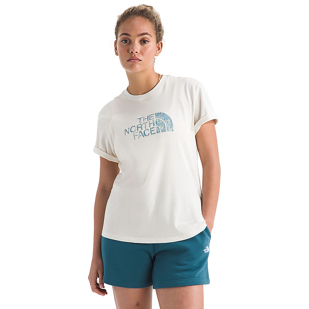 The North Face Women's Evolution Regenerative Ink Half Dome Graphic T ...