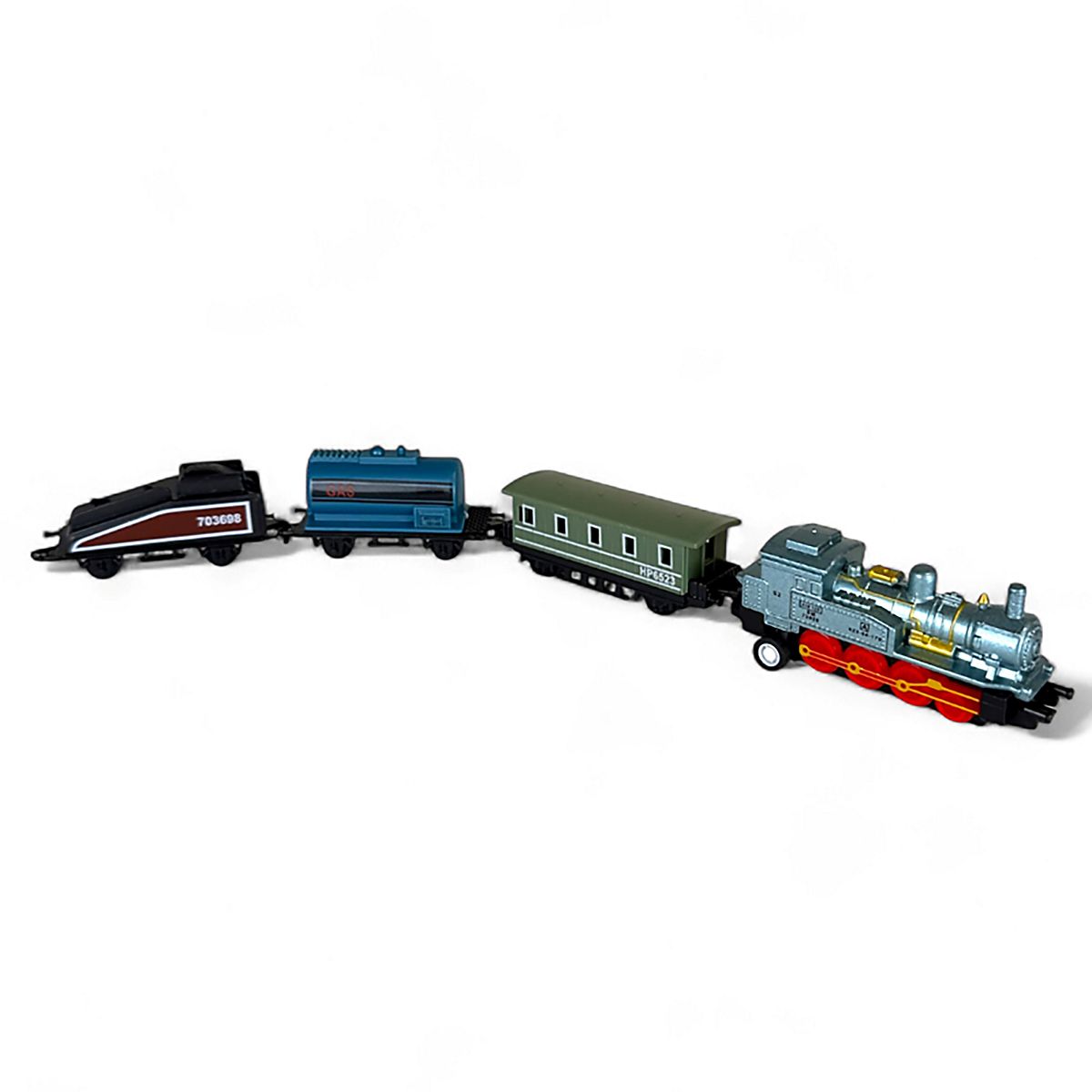 Toysmith Neato! Locomotion Pullback Train Set | Academy