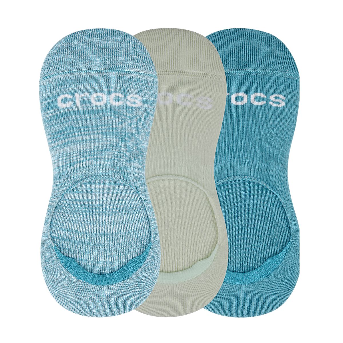 Crocs Women's Footie Socks 3-Pack | Academy
