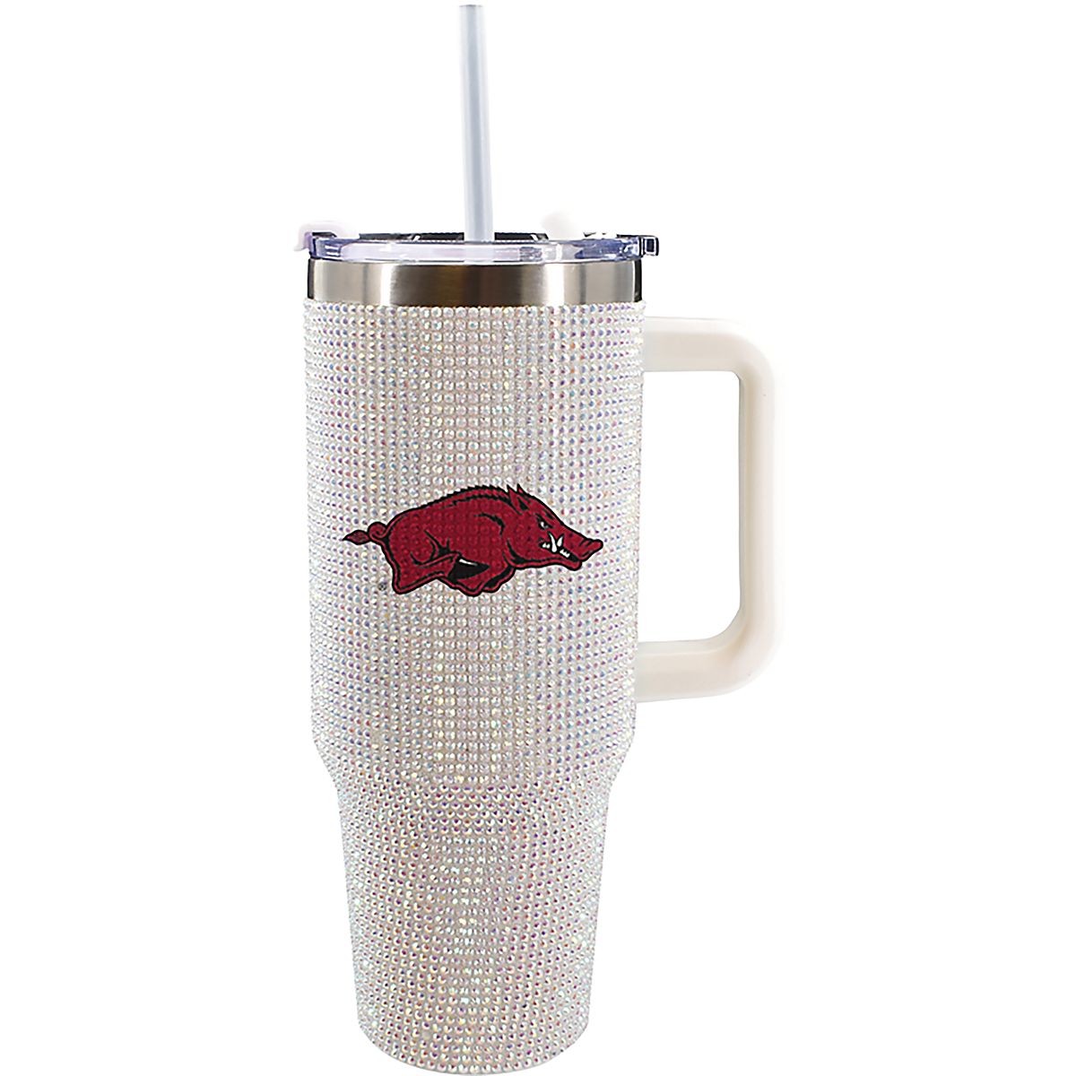 The Memory Company Arkansas Razorbacks 40 oz. Bling Colossal Tumbler ...