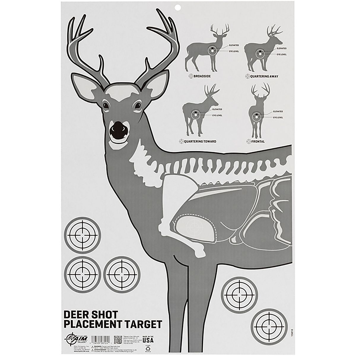EZ Aim® Corrugated Deer Vital Target | Academy