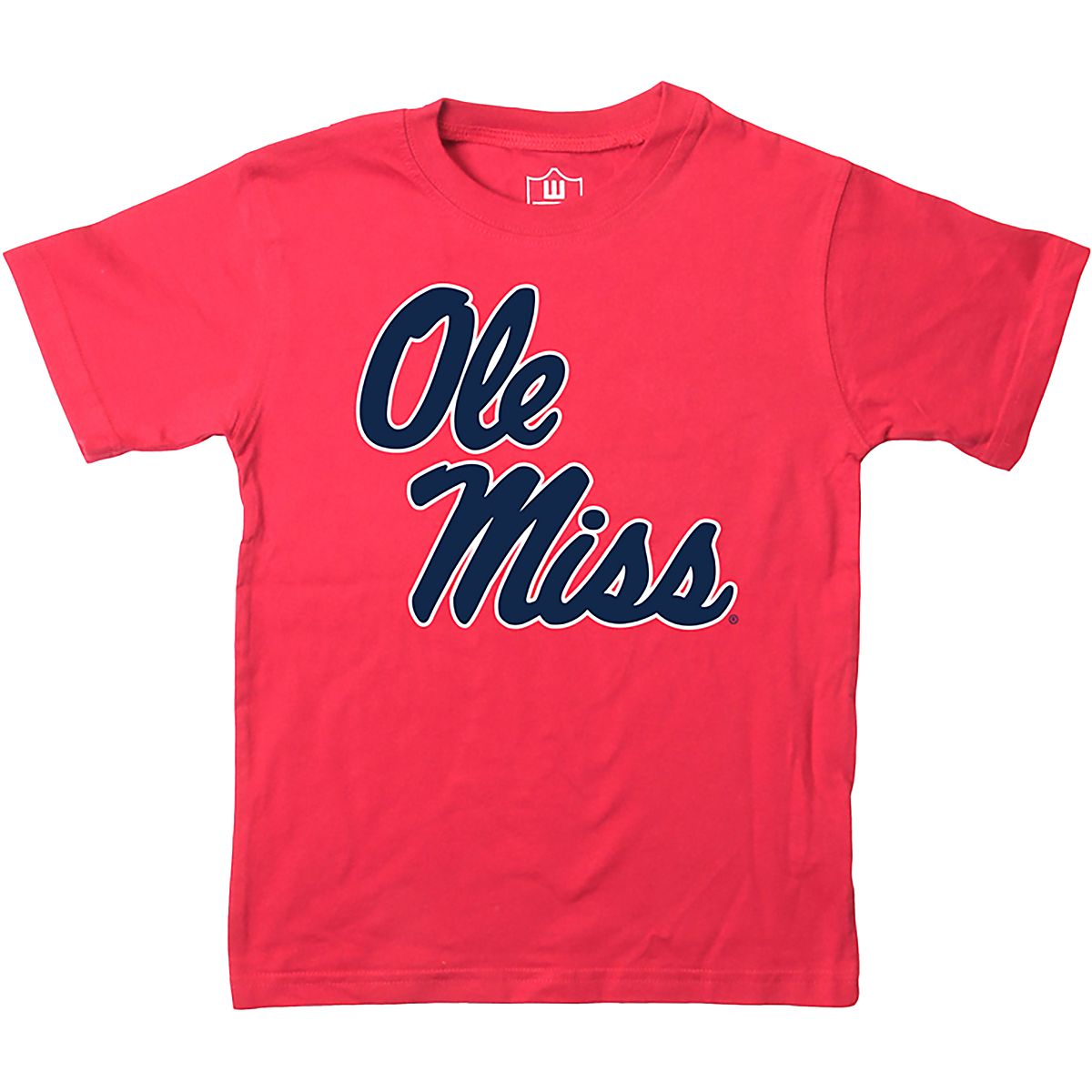 Wes & Willy Boys' Ole Miss Primary Logo T-shirt | Academy