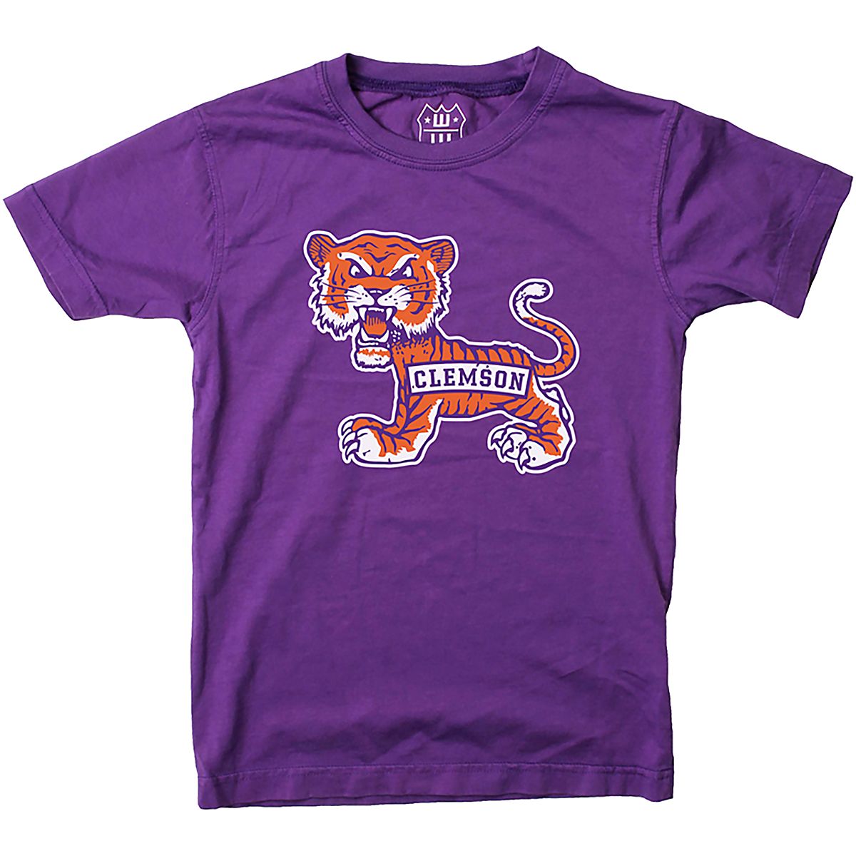 Wes & Willy Youth Clemson Vault Logo T-shirt | Academy