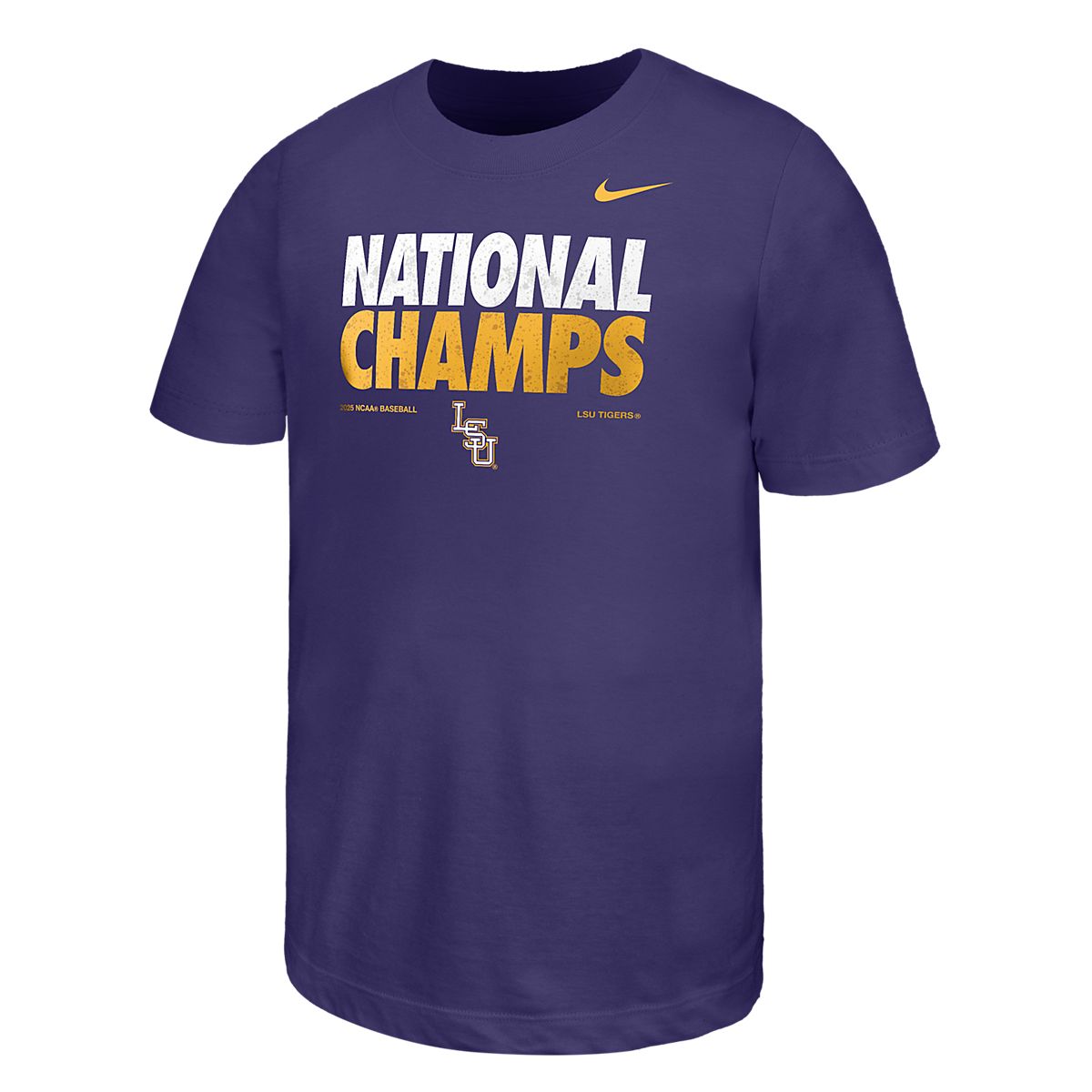 Nike Youth LSU Tigers College World Series National Champions Bold ...