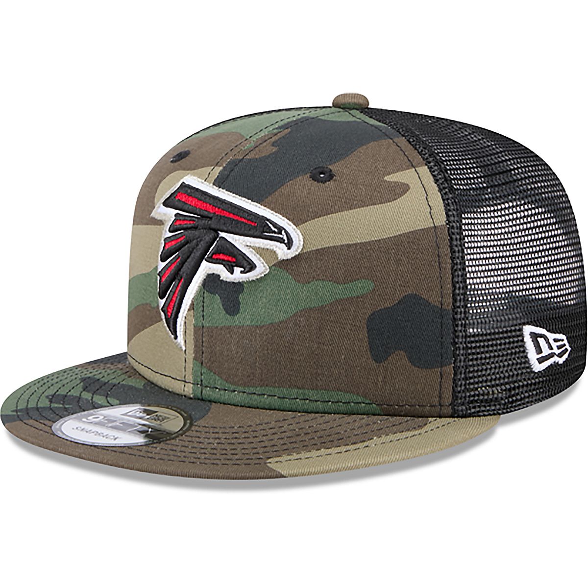 New Era Men's Atlanta Falcons EG OTC Camo Trucker 9FIFTY Cap | Academy