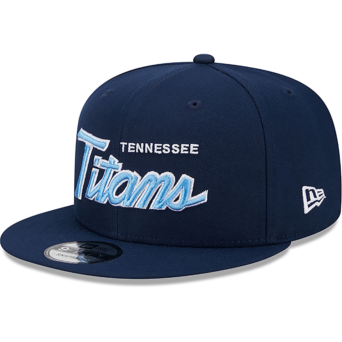New Era Men’s Tennessee Titans Script OTC 9FIFTY Cap | Academy