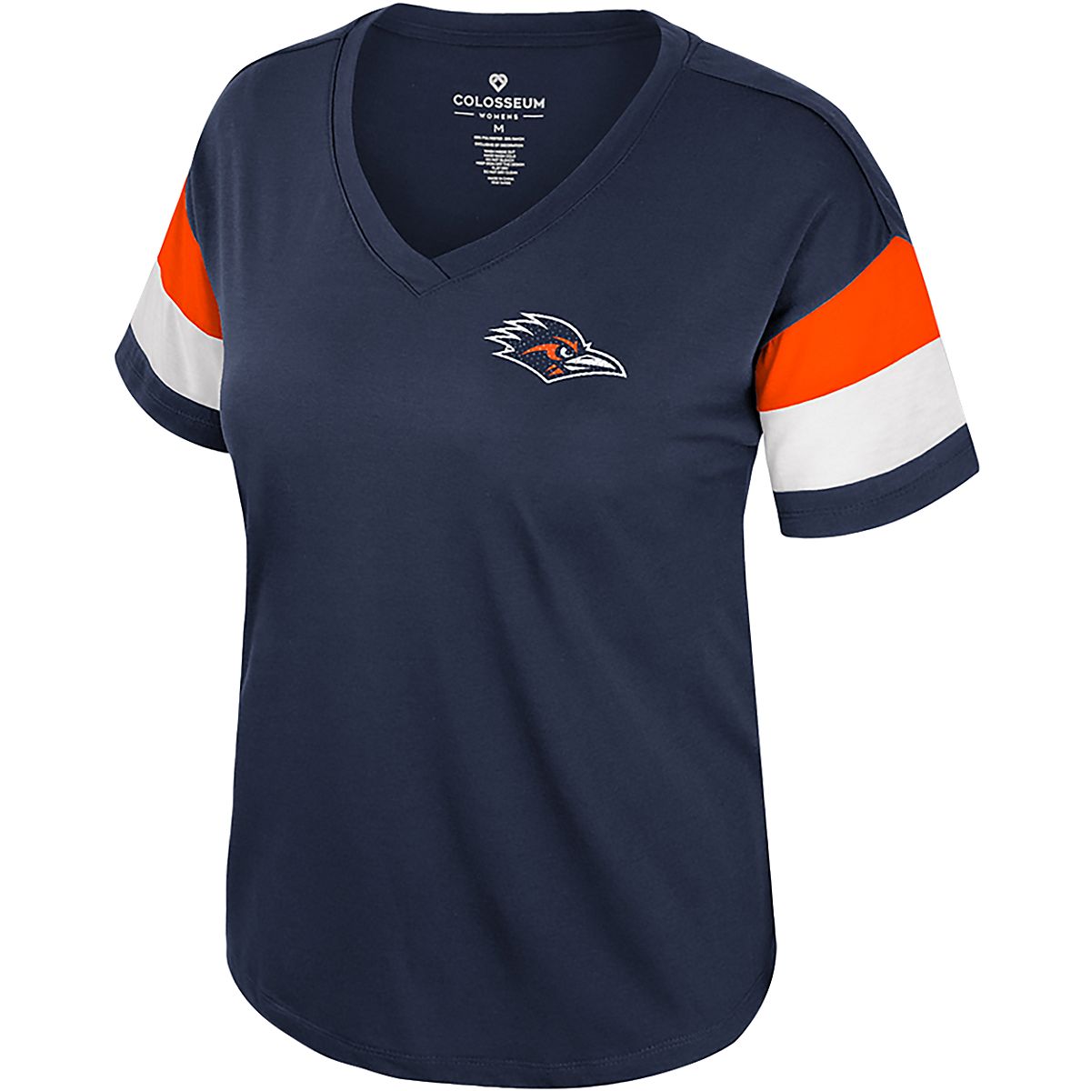 Colosseum Athletics Women's UTSA Sparkle V-neck T-shirt | Academy