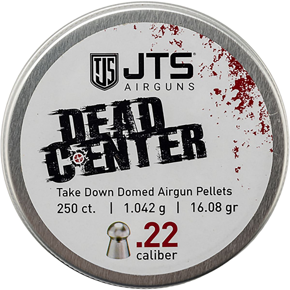 JTS Dead Center Precision .22 Domed Pellets - 250 Rounds | Academy