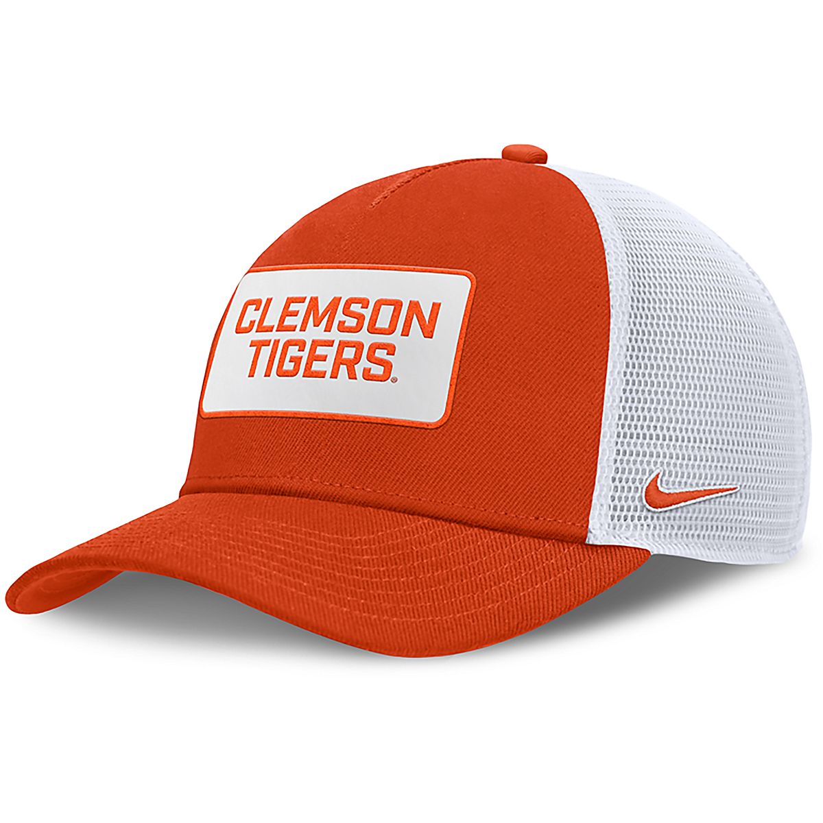 Nike Men's Clemson Rise Gameday Team Patch Trucker Cap | Academy