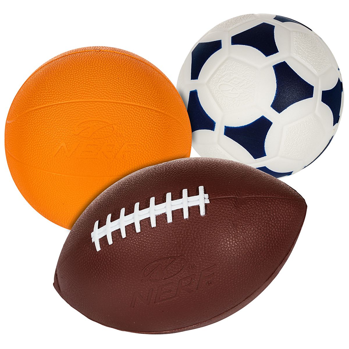 NERF Mini Foam Sports Ball Set | Academy