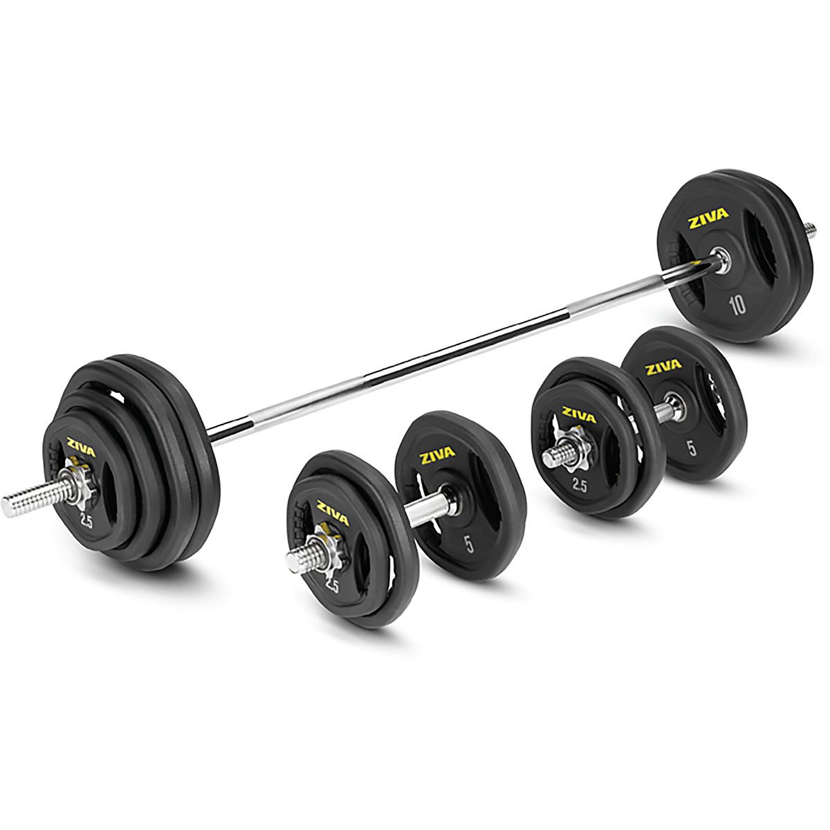 ZIVA 110 lb. Weight Set | Academy