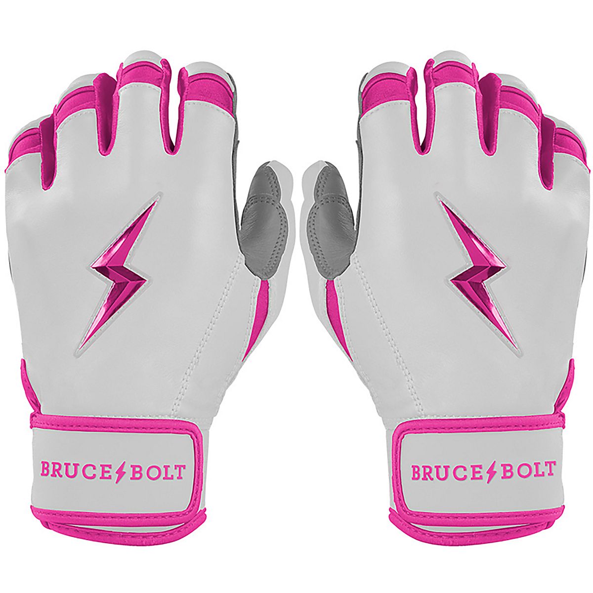 BRUCE BOLT CHROME Series Short Cuff Batting Baseball Gloves | Academy