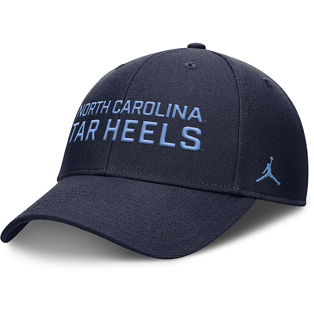 Jordan Adults' UNC Rise Practice Structured Adjustable Cap | Academy