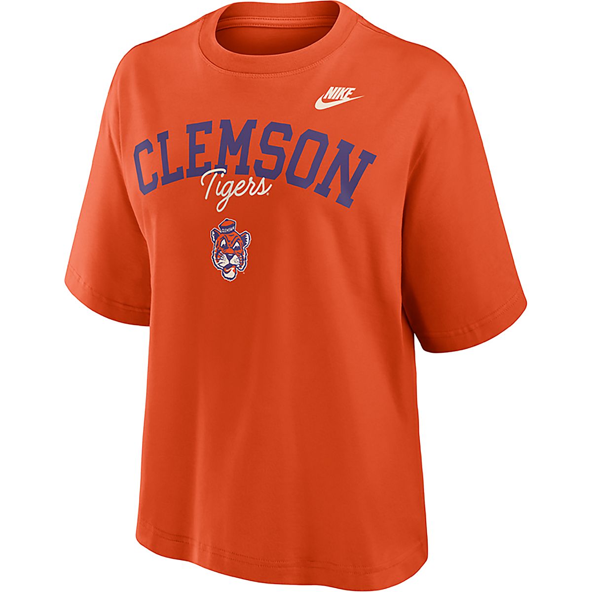 Nike Women's Clemson Vault Logo Legacy Boxy T-shirt | Academy