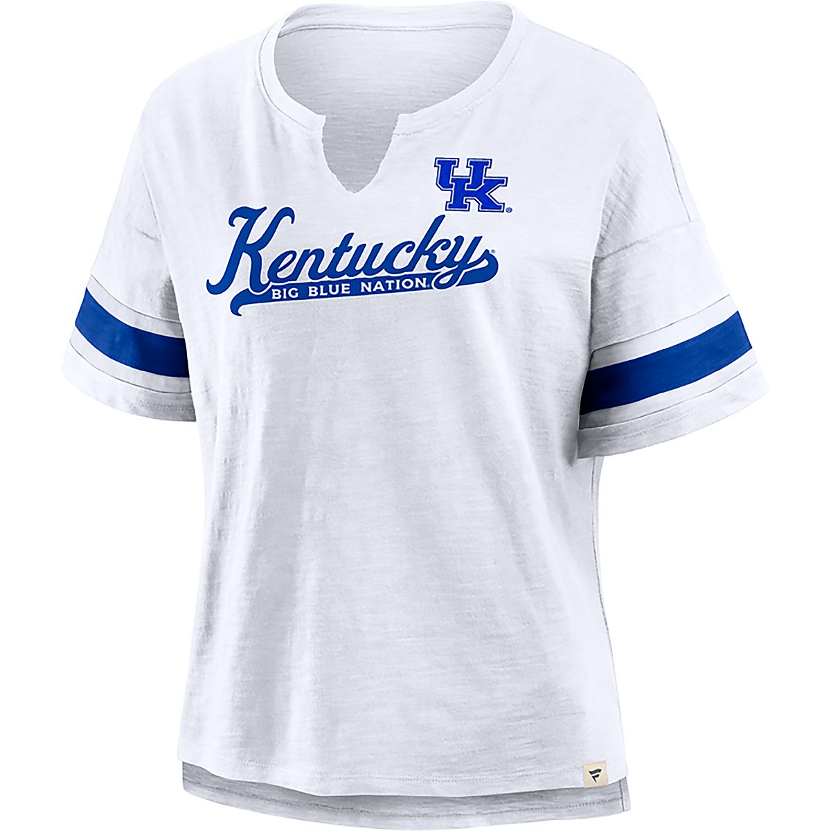 Fanatics Women's Kentucky Script Slogan Tailsweep Fashion Top | Academy