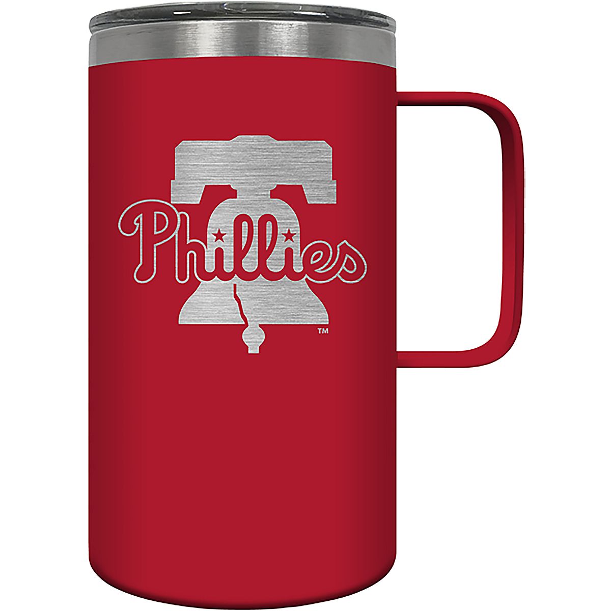 Great American Products Phillies 18 oz Hustle Primary Etch Travel Mug | Academy