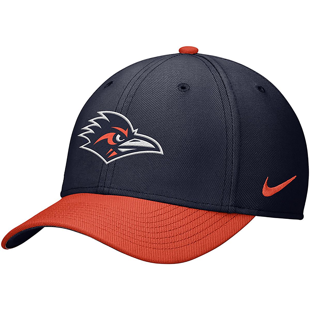 Nike Adults' UTSA Primary Logo Rise Swoosh Flex Cap | Academy